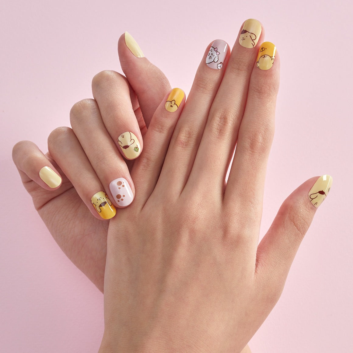 DASHING DIVA GLOW Pompompurin Nails - No Lamp | KoolSeoul – Kool Seoul